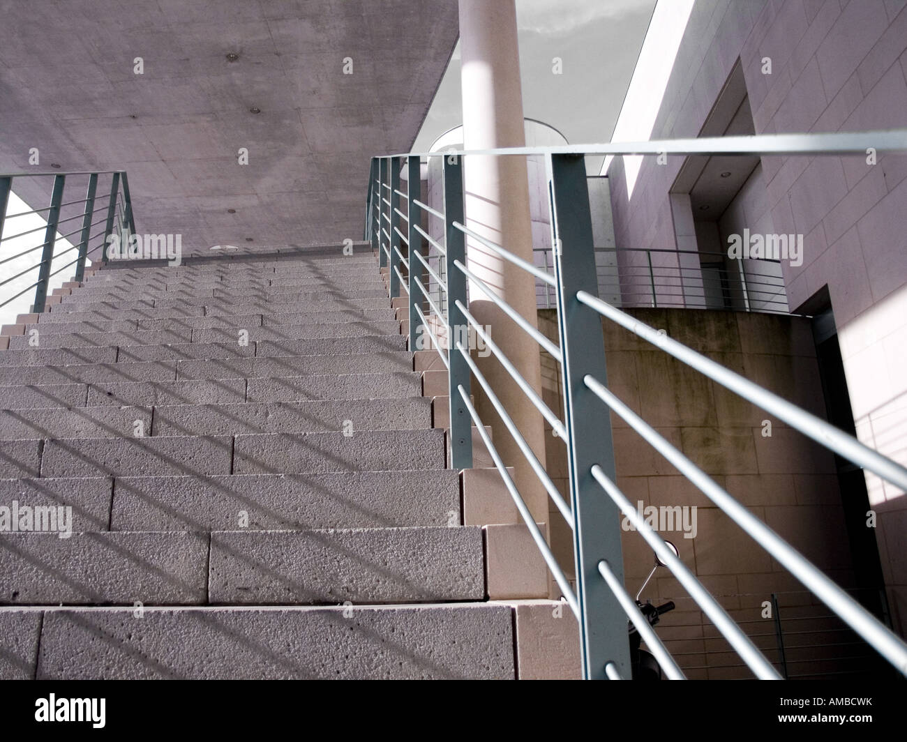 stairs in museum (Museumsmeile), Germany, North Rhine-Westphalia, Bonn ...