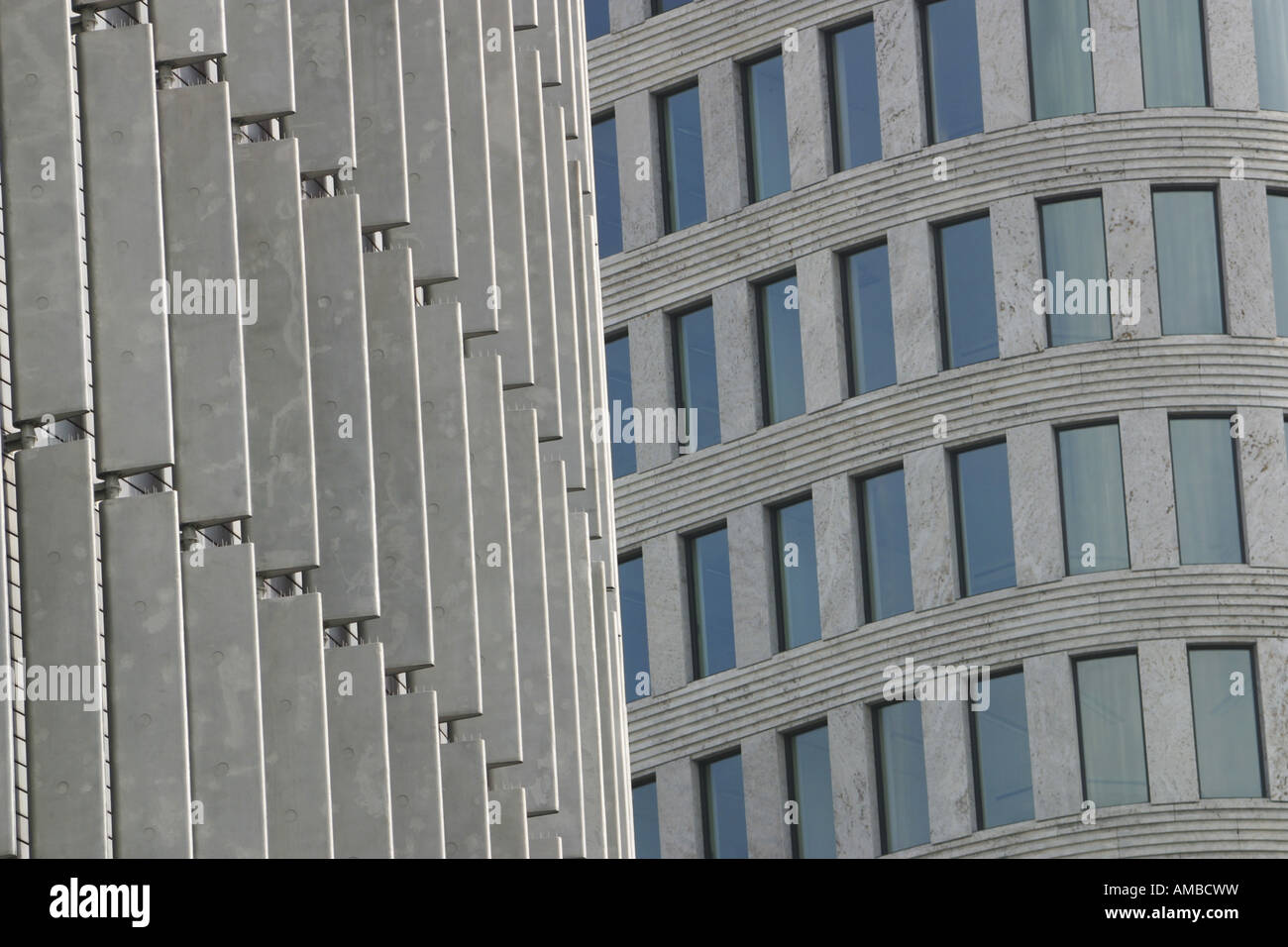 facades of modern office buildings, Germany, Berlin Stock Photo - Alamy
