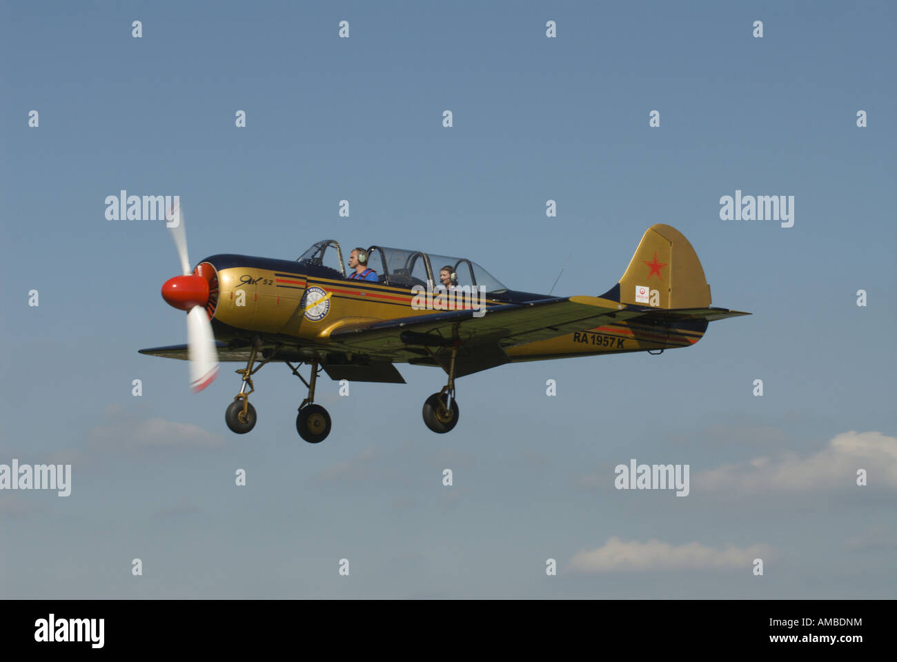 Jakowlew Jak-52. Former Soviet military trainer aircraft, Germany ...