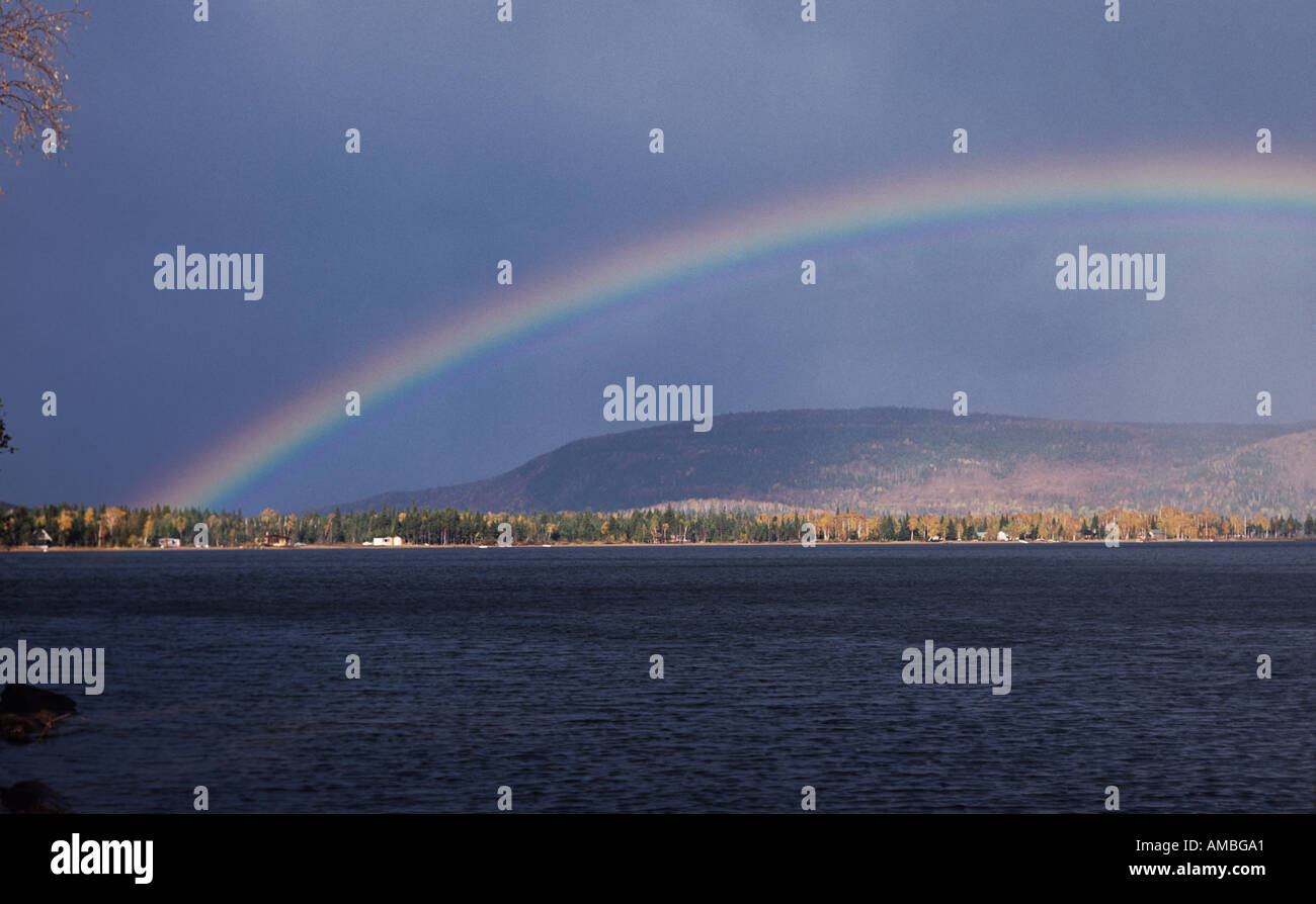 Rainbow cottage hi-res stock photography and images - Alamy