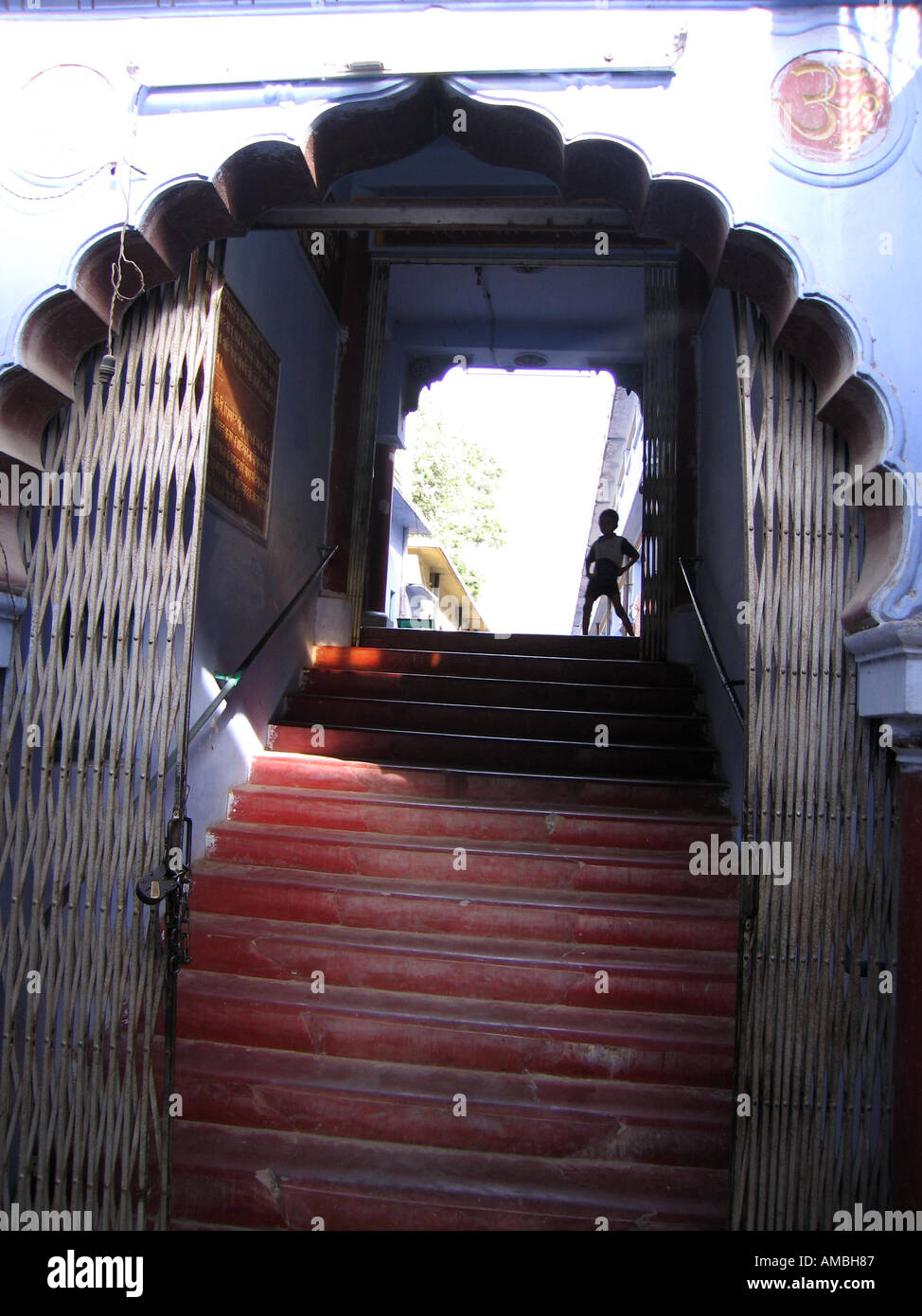 Rishikesh boy India Stock Photo - Alamy