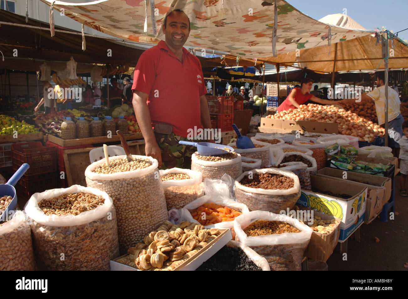 Kyrenia market hi-res stock photography and images - Alamy
