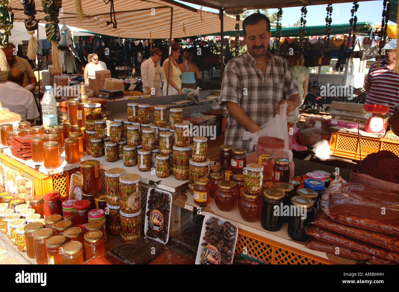 Kyrenia market hi-res stock photography and images - Alamy