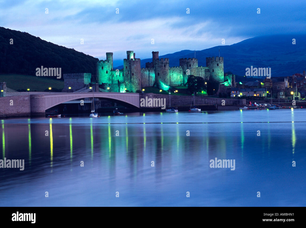 Conwy castle image hi-res stock photography and images - Alamy