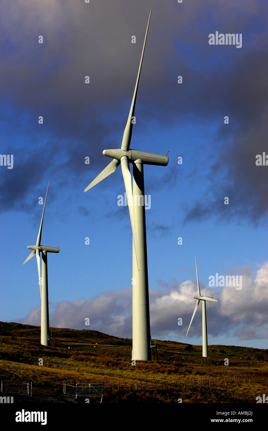 Wind turbines Lambgill wind farm in Cumbria Views Around The Lake ...