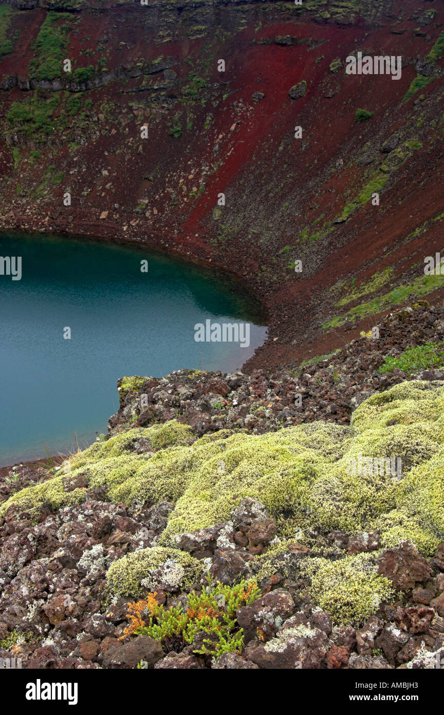 Maar volcano iceland hi-res stock photography and images - Alamy