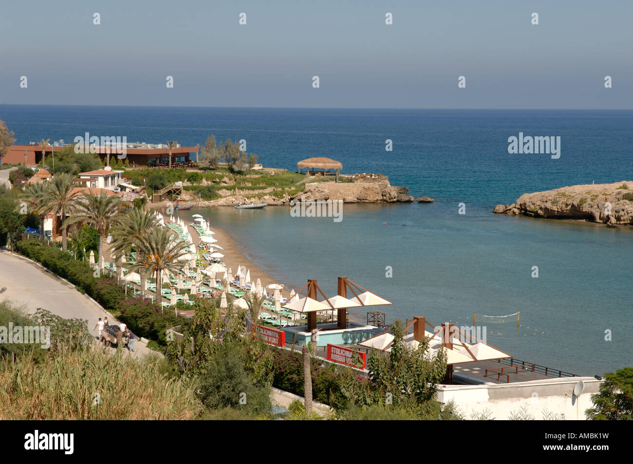 Escape beach and bay, Northern Cyprus Stock Photo - Alamy