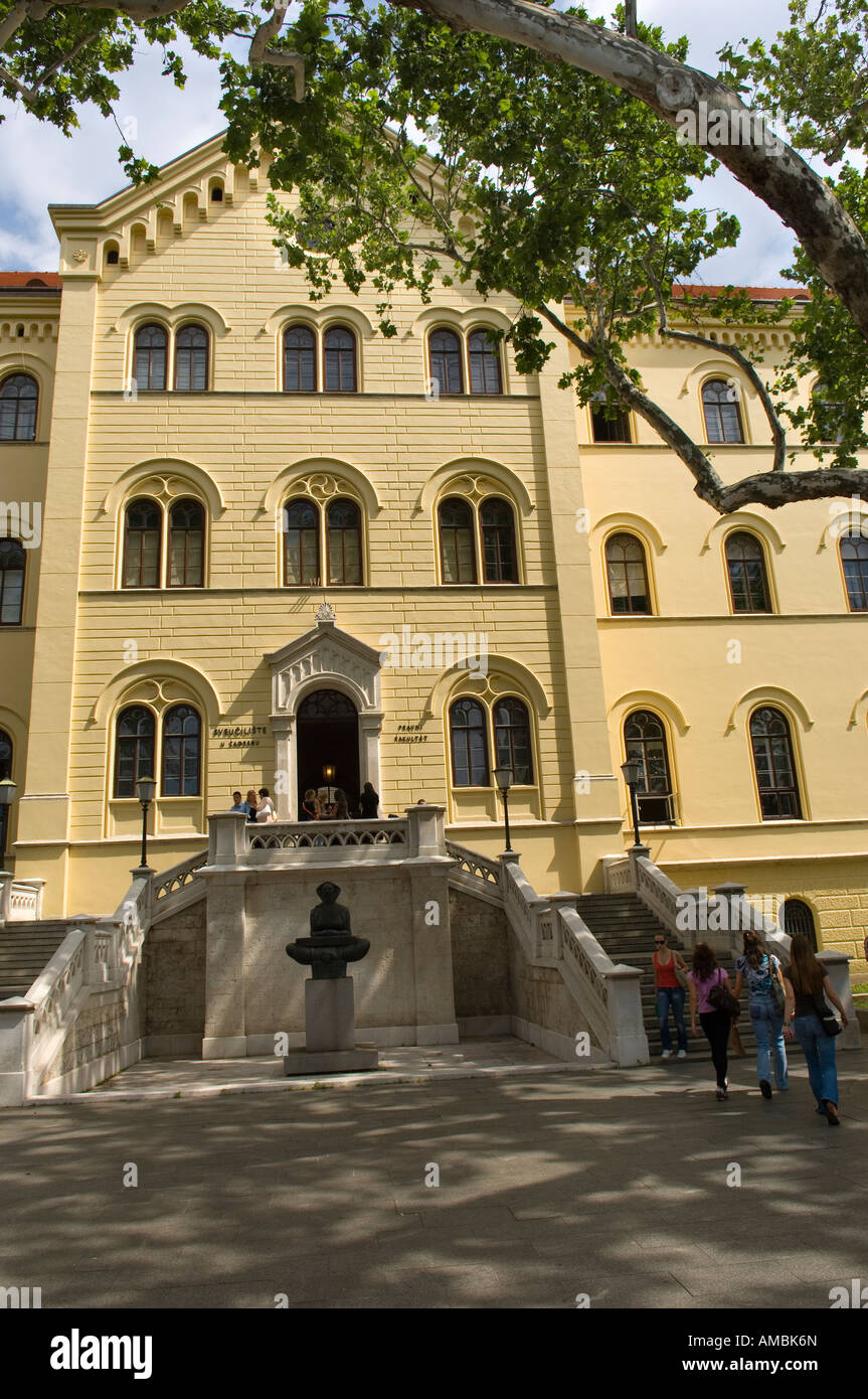 University of Zagreb Croatia Stock Photo - Alamy
