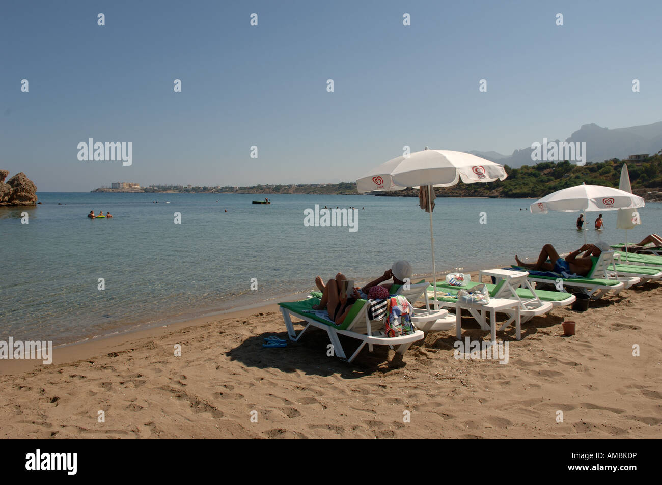 Escape beach and bay, Northern Cyprus Stock Photo - Alamy