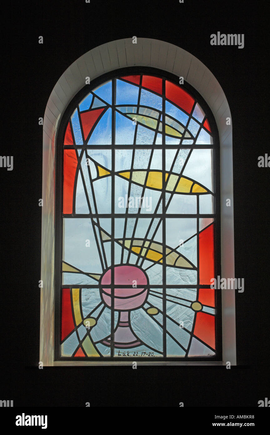 Church glass paintings hi-res stock photography and images - Alamy