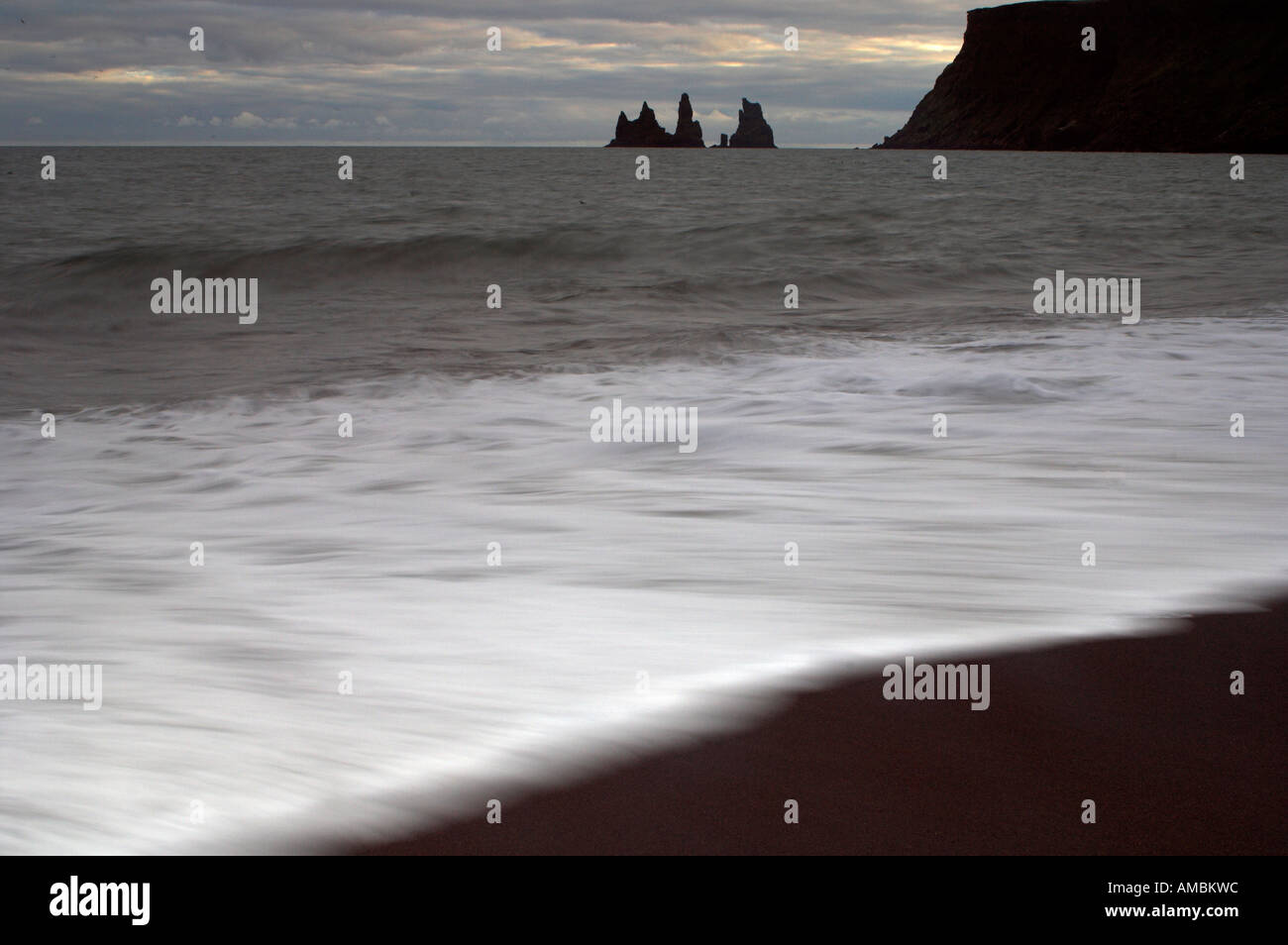 Reynisdrangur Vik Island Iceland Stock Photo - Alamy