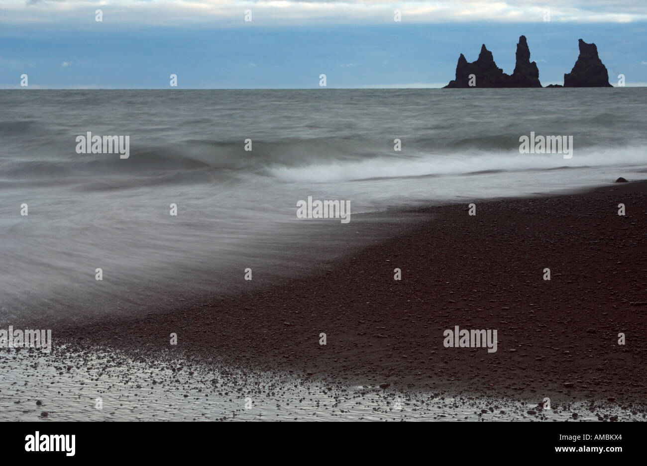 Reynisdrangur Vik Island Iceland Stock Photo - Alamy