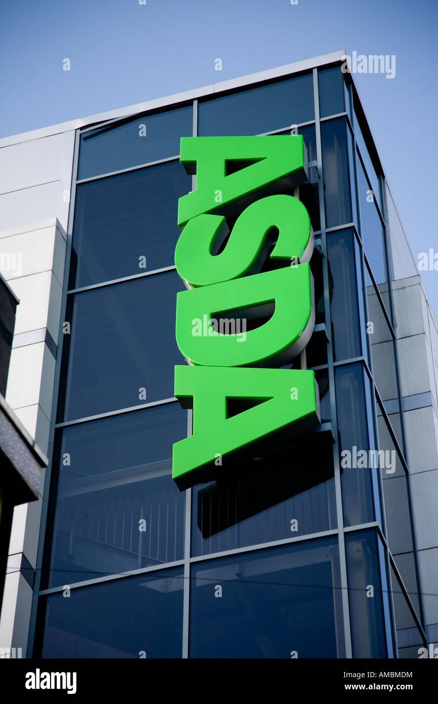 Asda sign hi-res stock photography and images - Alamy