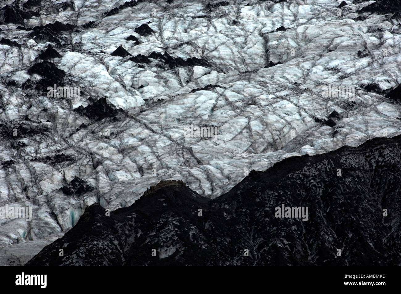 Myrdals Jokull Glacier, Iceland Stock Photo - Alamy