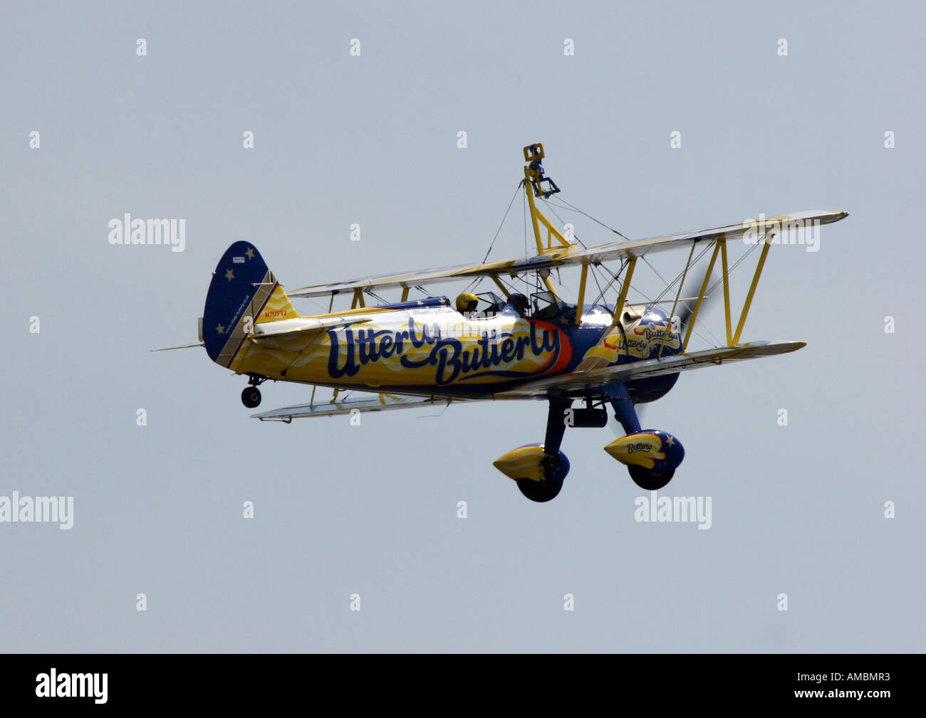 The Utterly Butterly display team flying at international air show ...