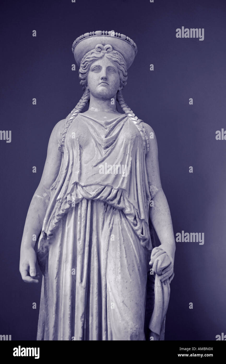 Roman caryatid sculpture hi-res stock photography and images - Alamy