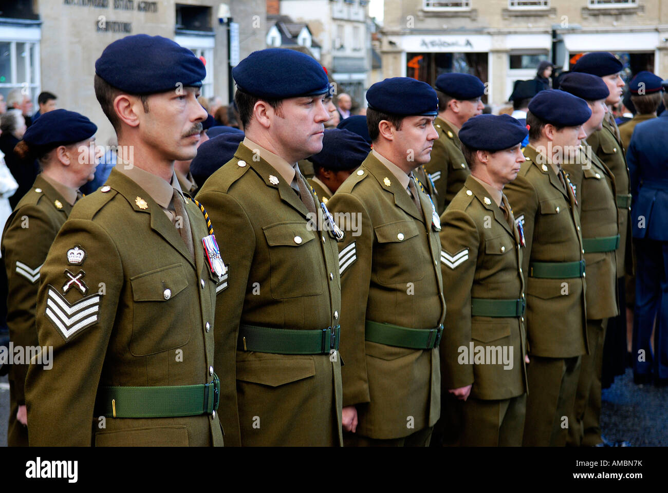 pic martin phelps 11 11 07 remembrance day parade chippenham Stock ...