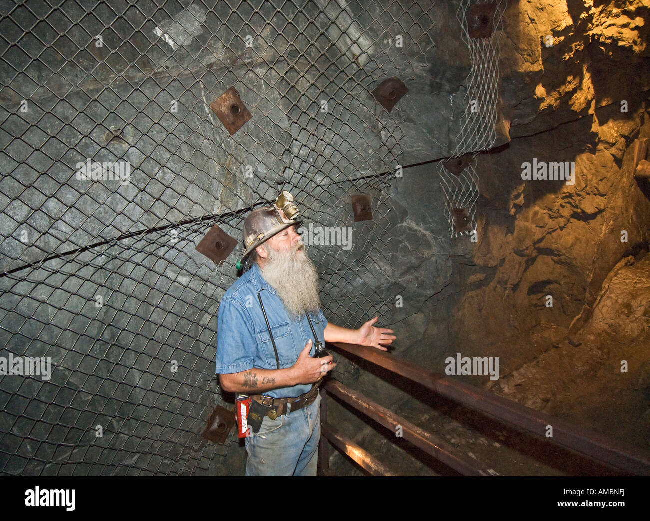 California Gold Country Amador County Sutter Gold Mine tour guide a ...