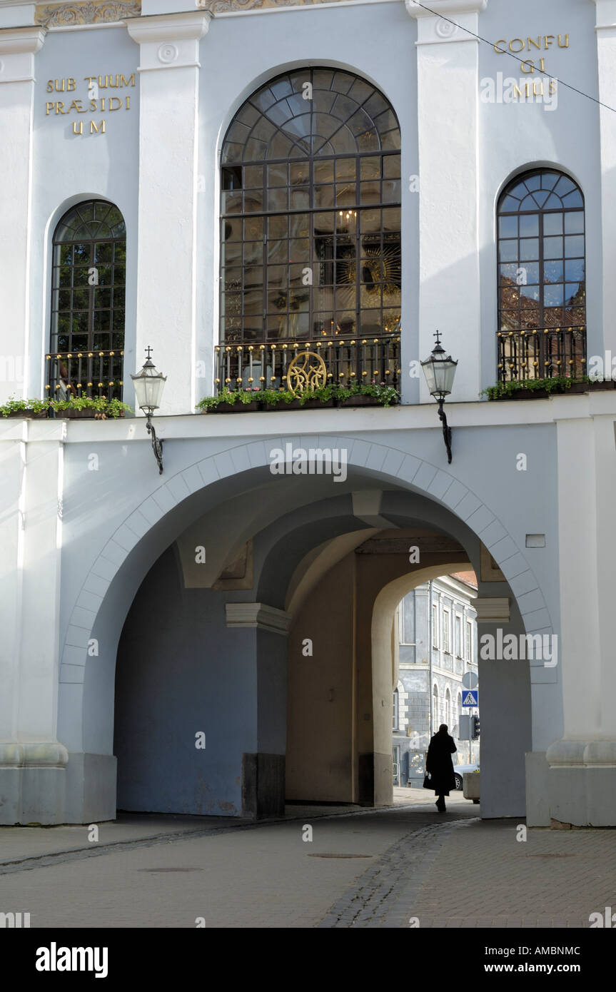 Gate of Dawn, Vilnius, Lithuania Stock Photo - Alamy