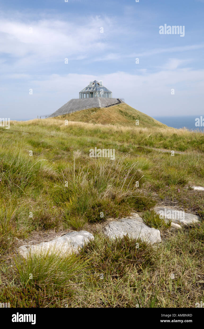 Exhibition hall and viewing platform at Ceide Fields neolithic site ...