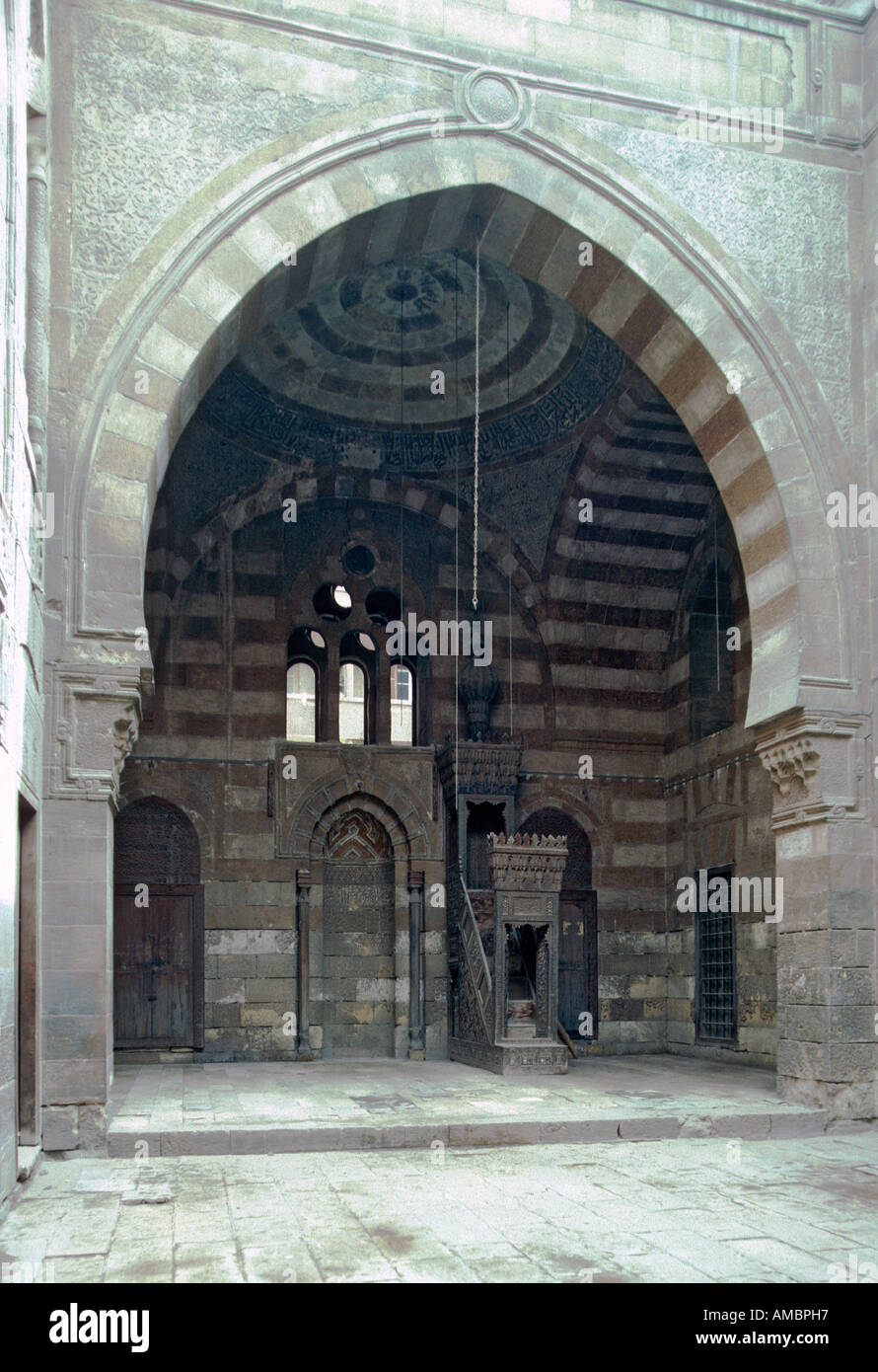 Funerary complex of Qani Bay, Cairo, Egypt Stock Photo - Alamy