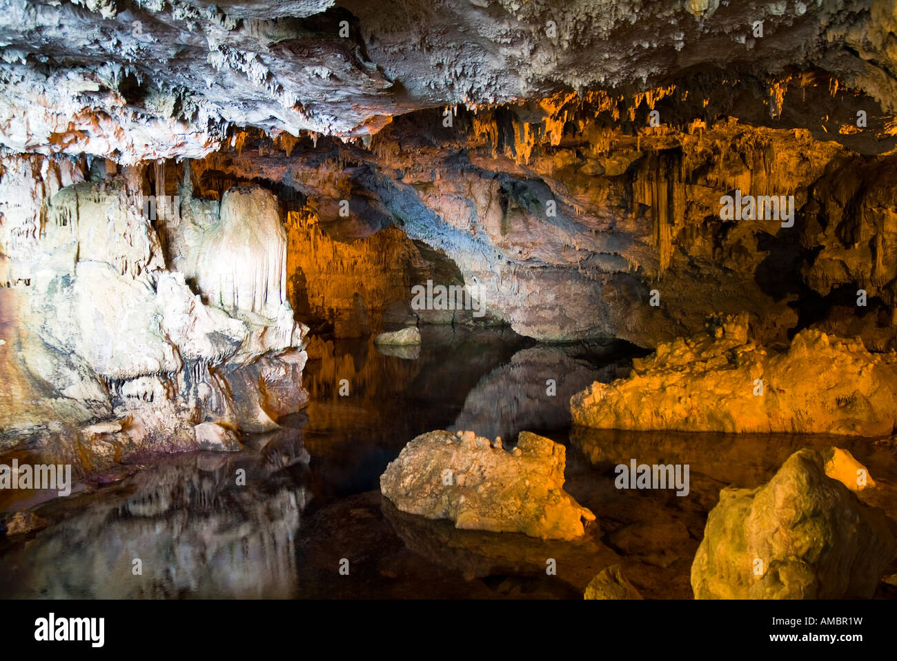 dh Neptune Caves CAPE CACCIA SARDINIA Stalactites sea caves tunnels ...
