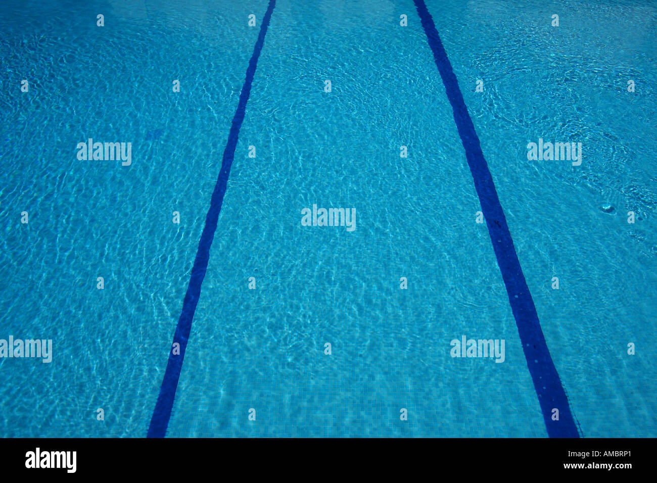 reflections in a swimming pool Stock Photo - Alamy