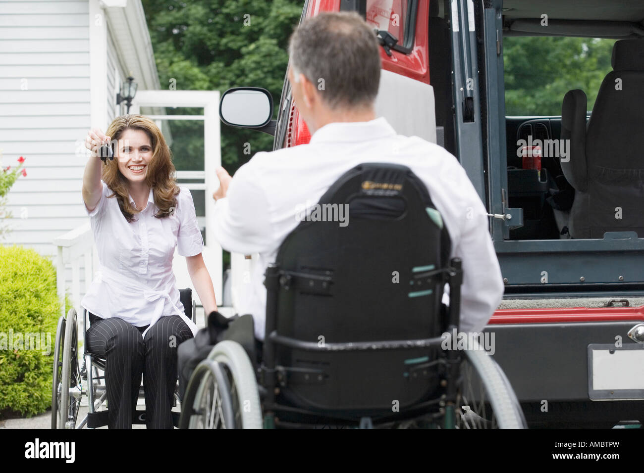 Husband Giving Lift To Wife Stock Photos & Husband Giving Lift To Wife ...