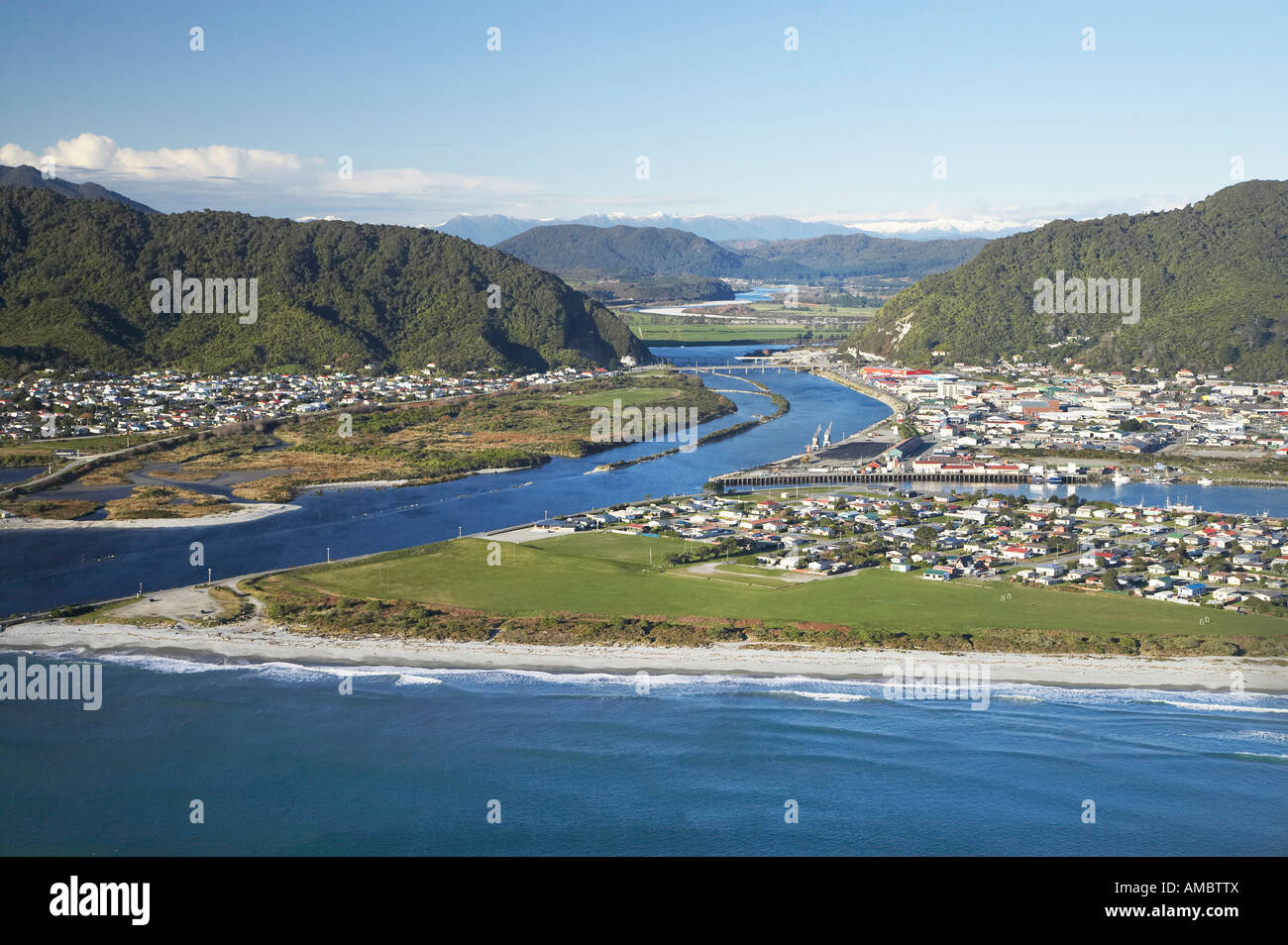 'grey river' new zealand hi-res stock photography and images - Alamy