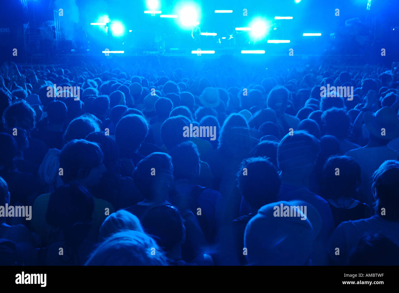 People on an Open Air Stock Photo - Alamy