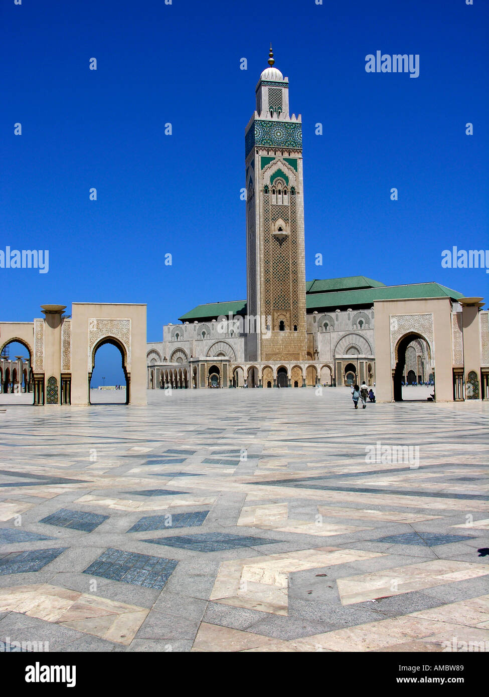 Morocco casablanca hassan II mosque Stock Photo - Alamy