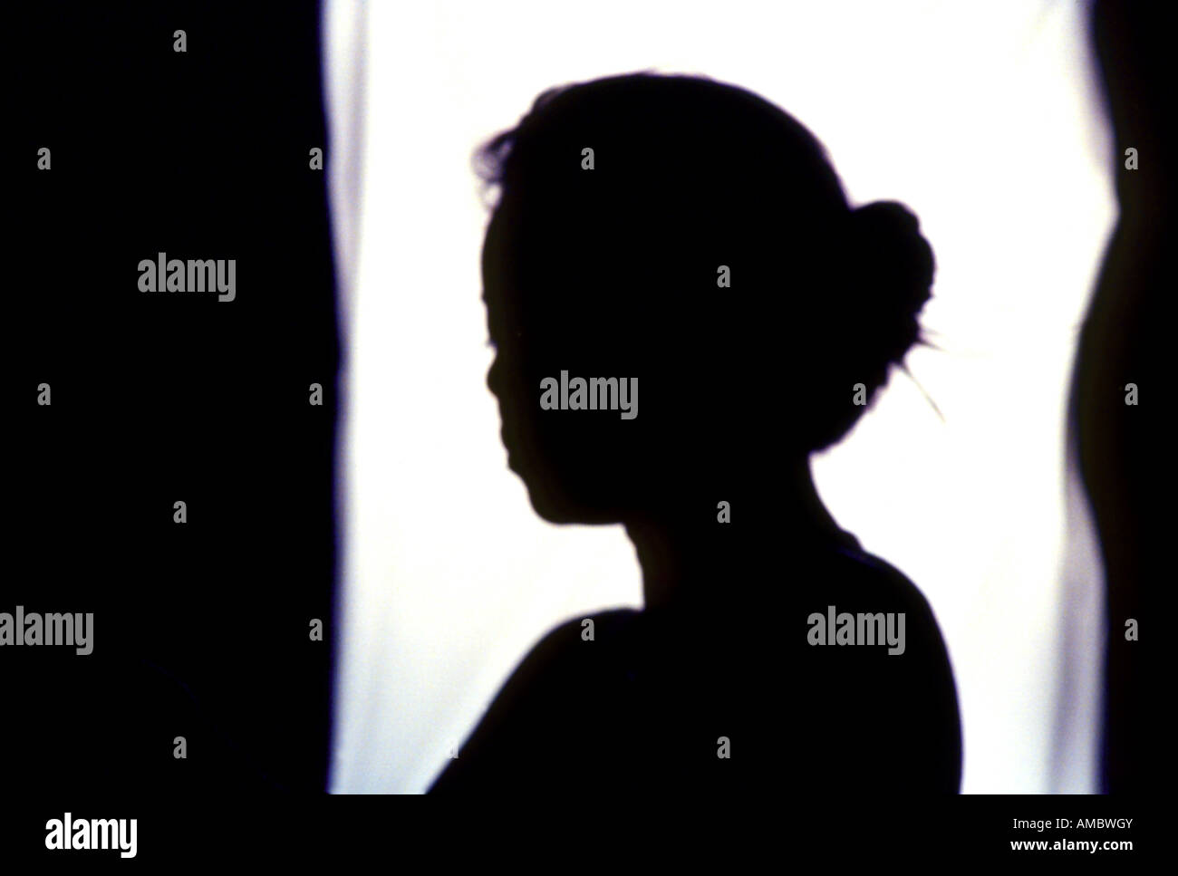 Woman silhouette in women hi-res stock photography and images - Alamy