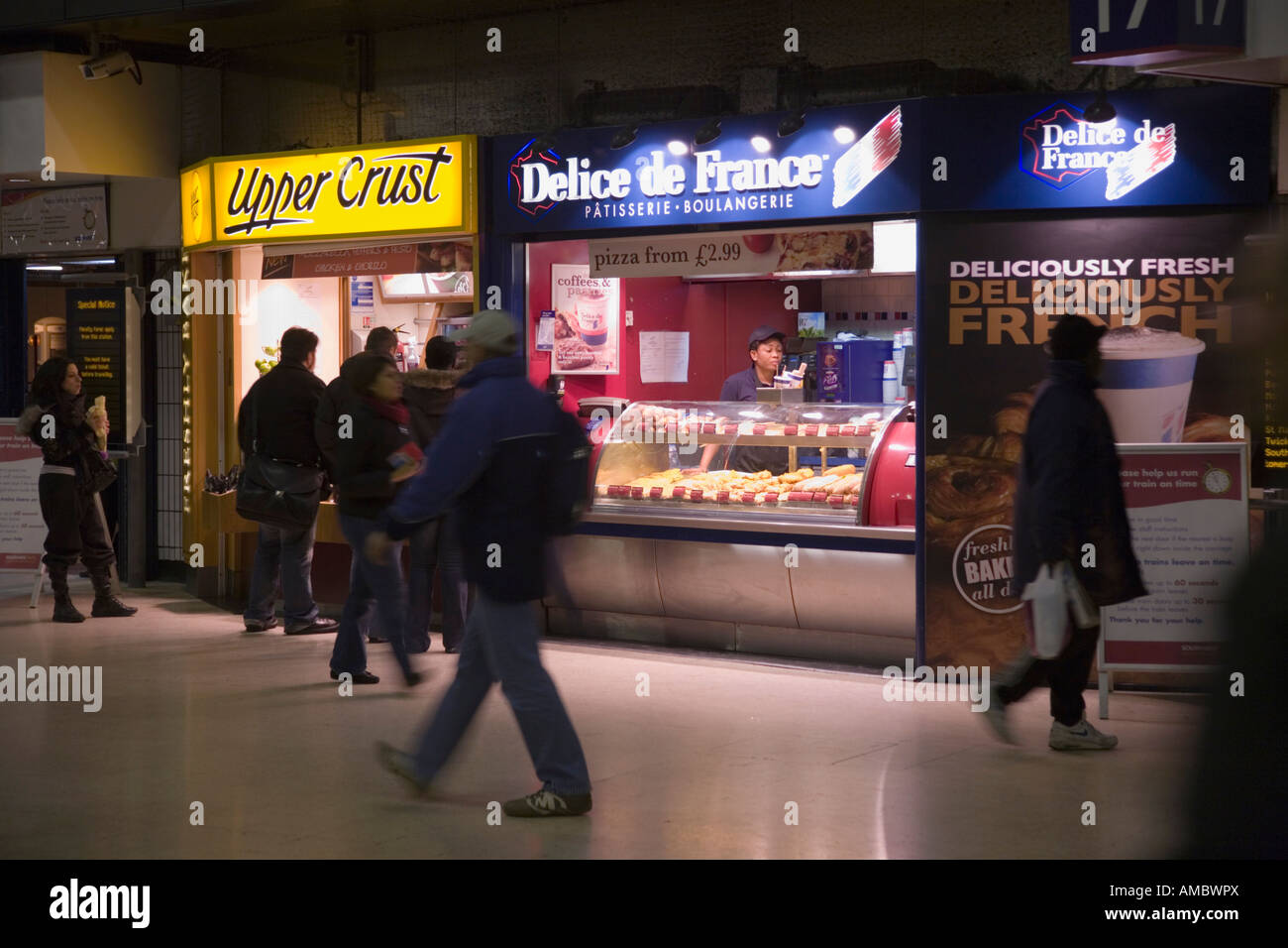 Take away / takeaway food and drink franchise outlets for passengers ...