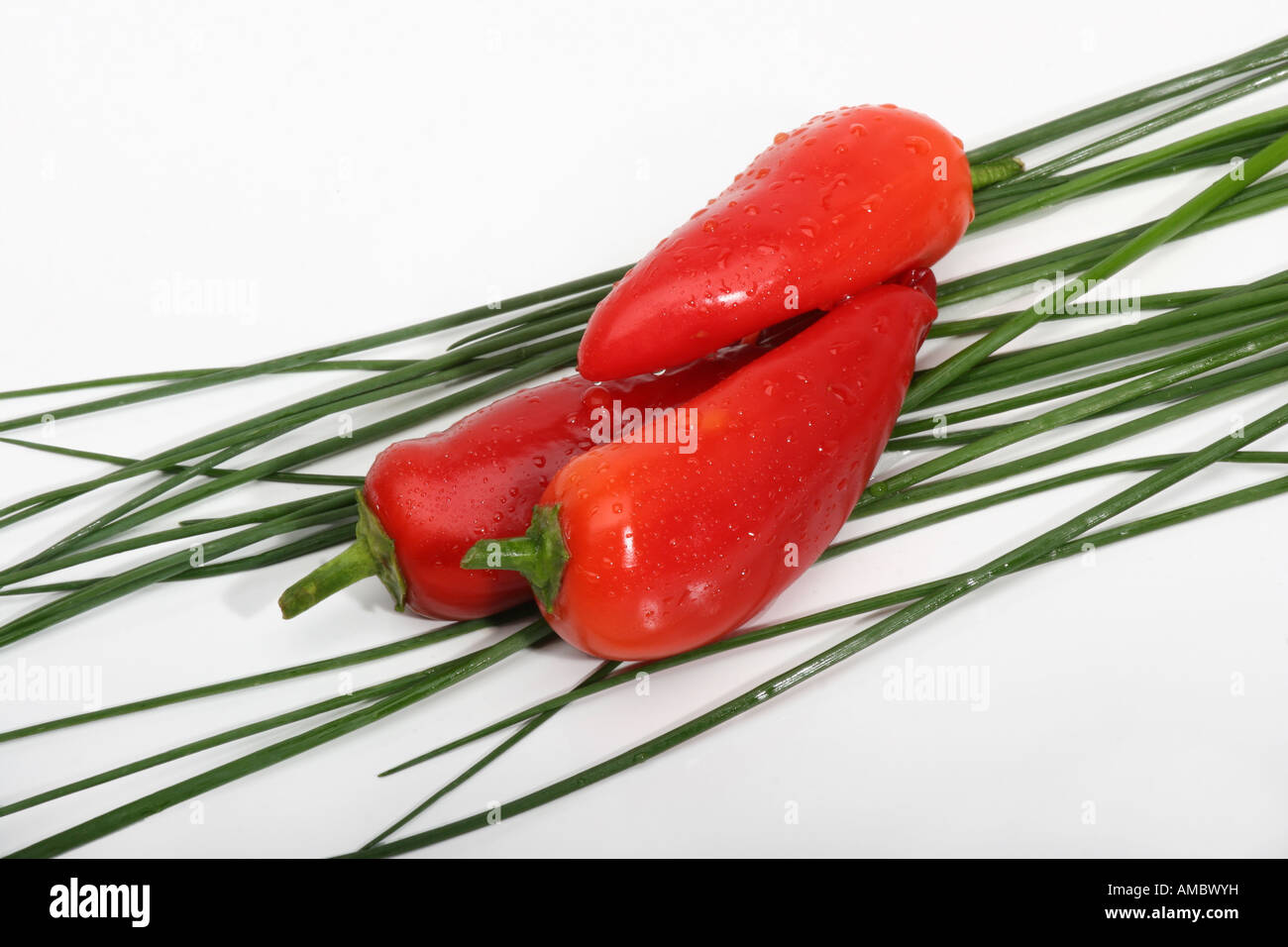 Green finger chilli hi-res stock photography and images - Alamy