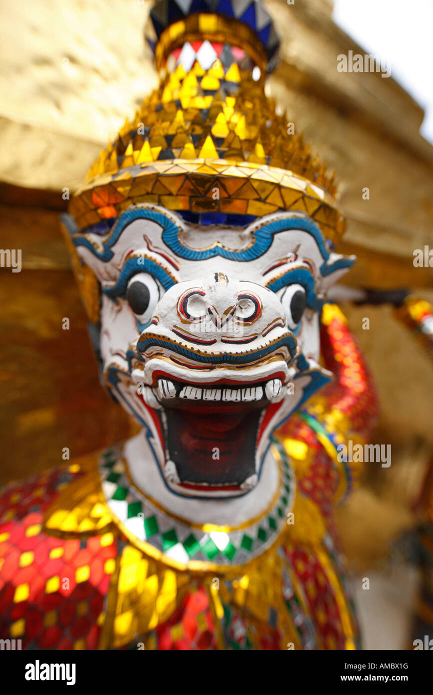 Yaksha at Grand Palace, Bangkok Stock Photo - Alamy