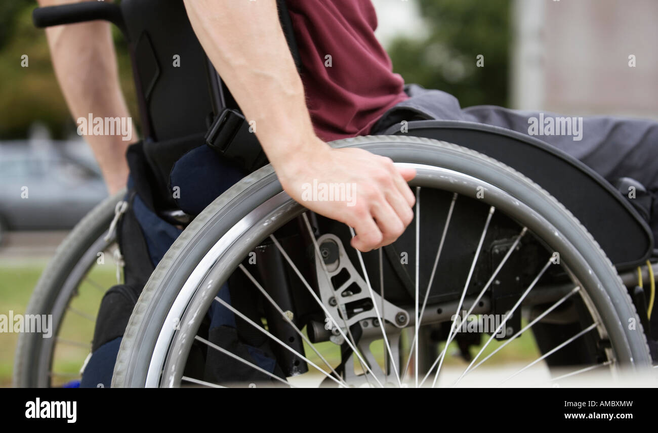 Wheel chairs men hi-res stock photography and images - Alamy