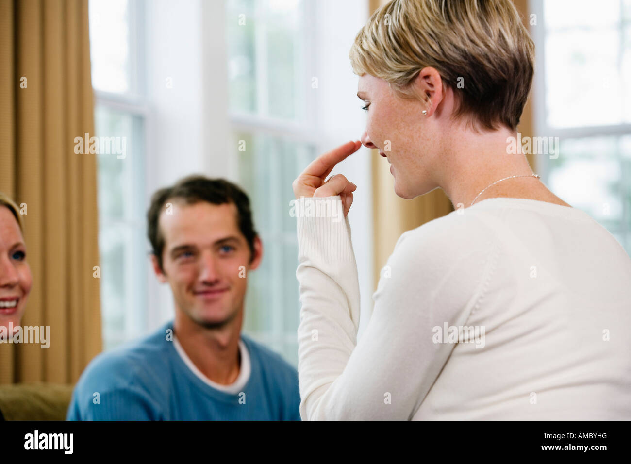 Sign in three languages hi-res stock photography and images - Alamy