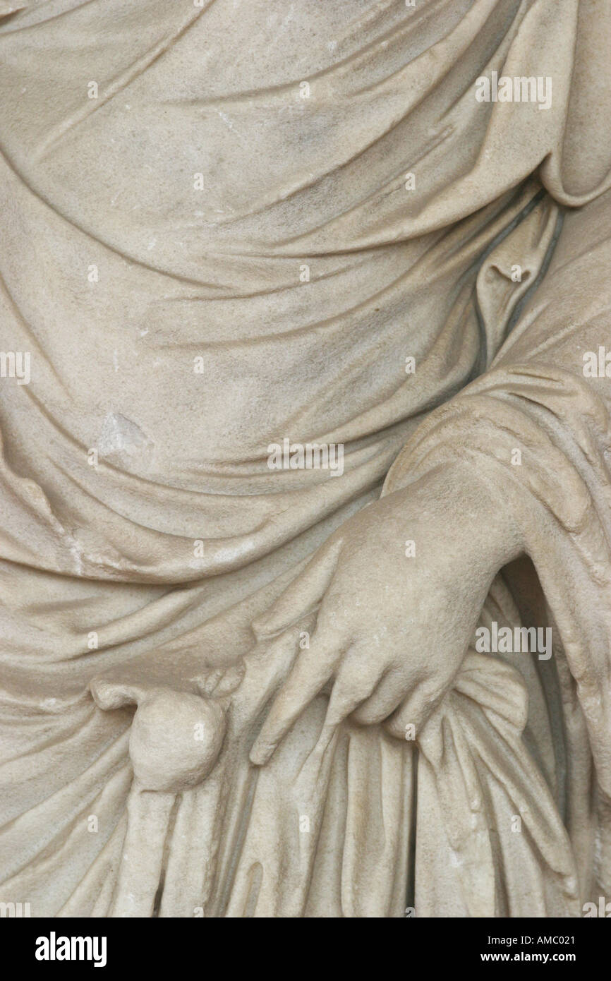 Ancient Roman Relief Figure Sculpture Close up of Hand Stock Photo - Alamy
