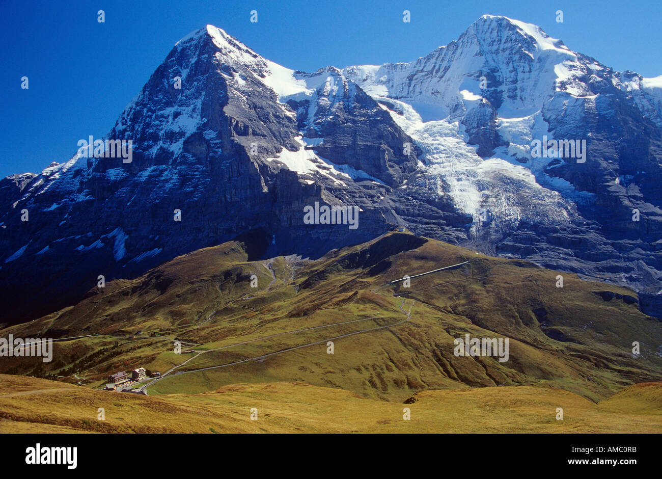 Kleine scheidegg mountain pass hi-res stock photography and images - Alamy