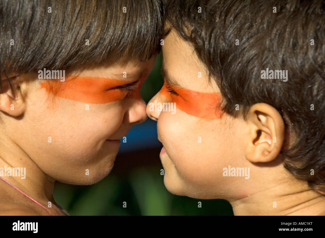 Amazon rainforest children indians hi-res stock photography and images ...
