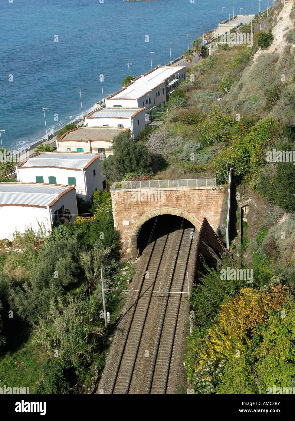 Southern Italy Calabria Train Line connecting North and South Italy ...