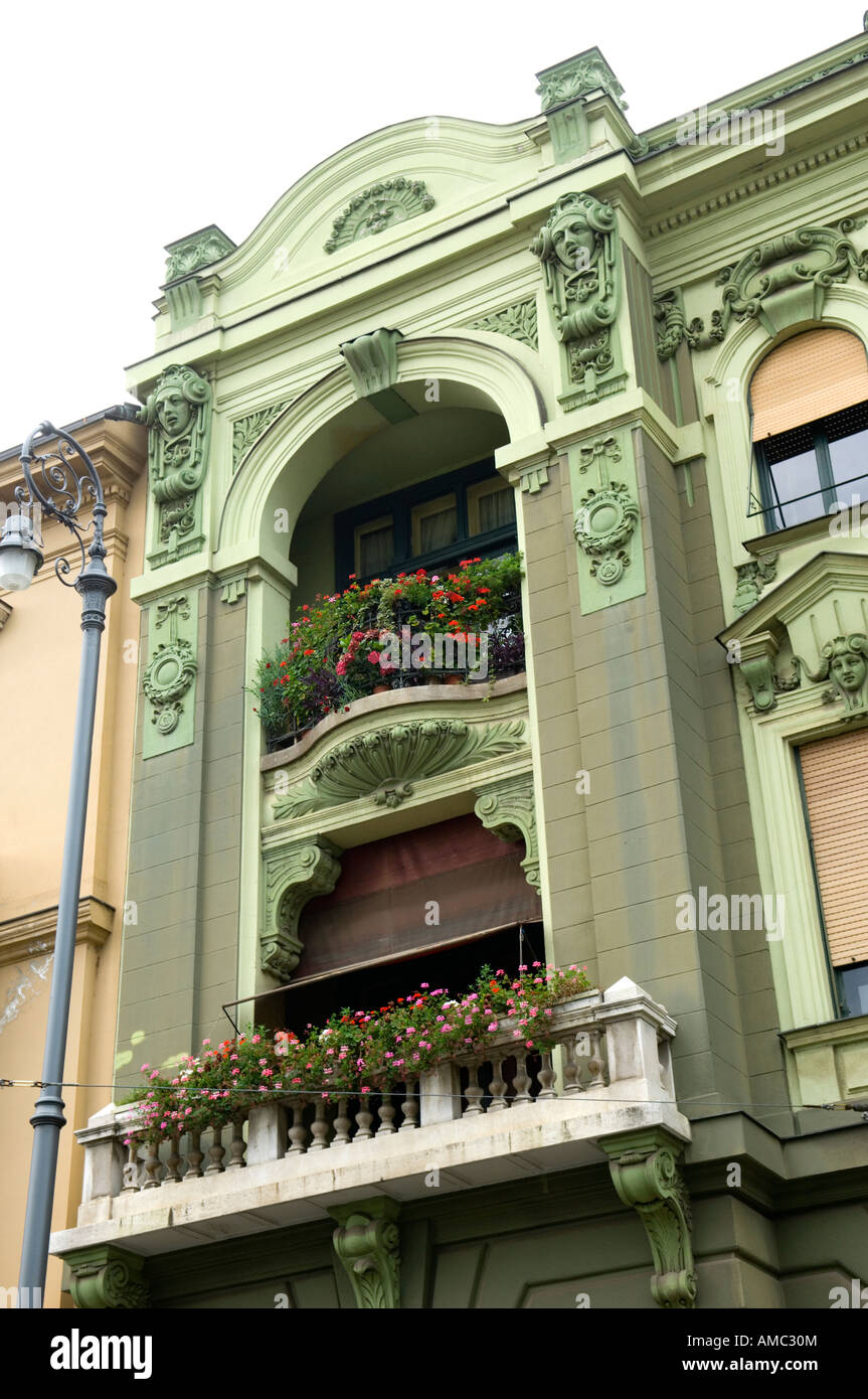 Baroque architecture Praska Street Zagreb Croatia Stock Photo - Alamy