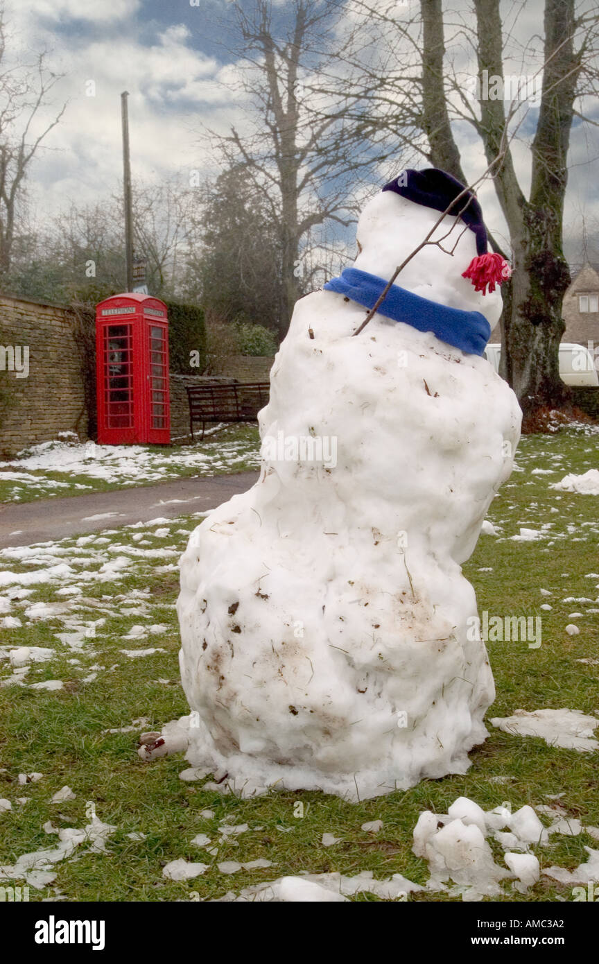 Dying Snowman