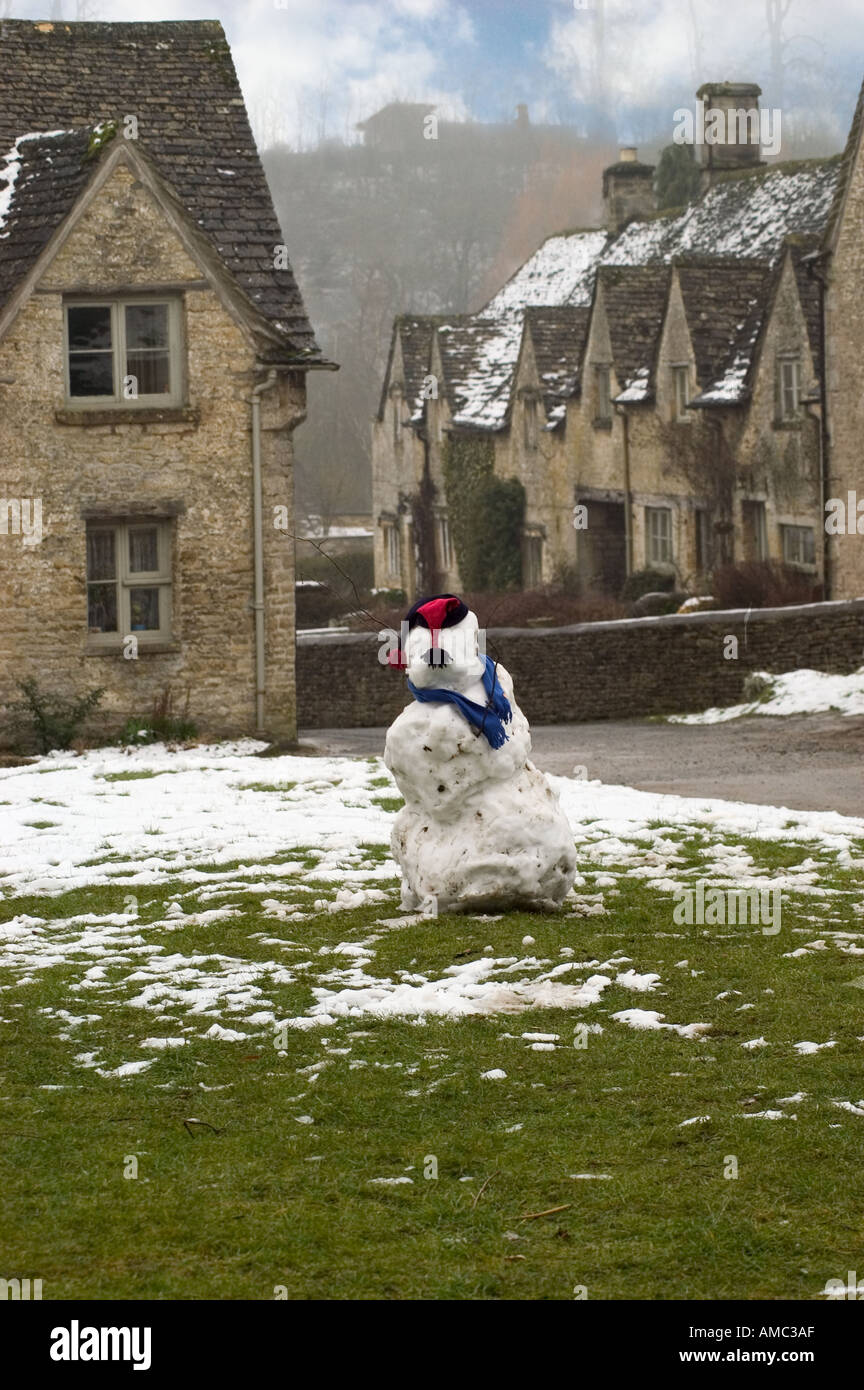 Dying Snowman