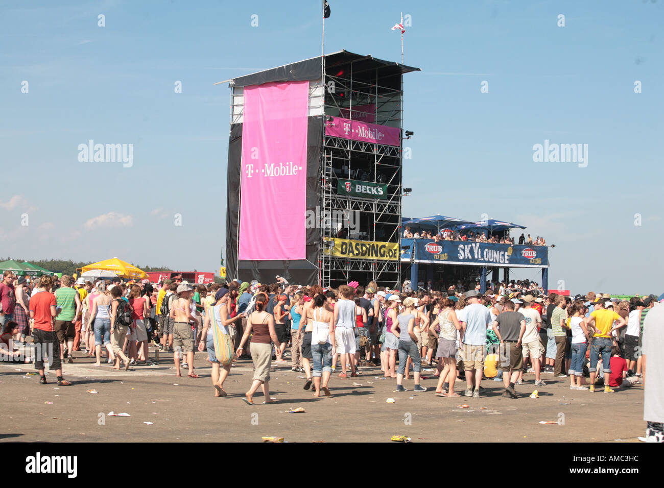 people at the southside open air in Neuhausen ob Eck Germany No ...