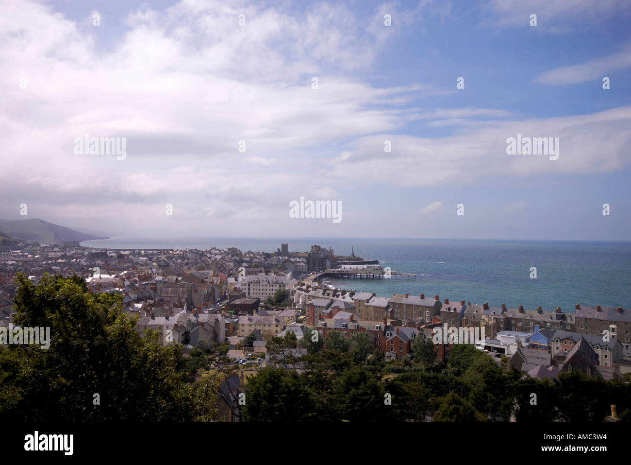 Aerial view of aberystwyth hi-res stock photography and images - Alamy