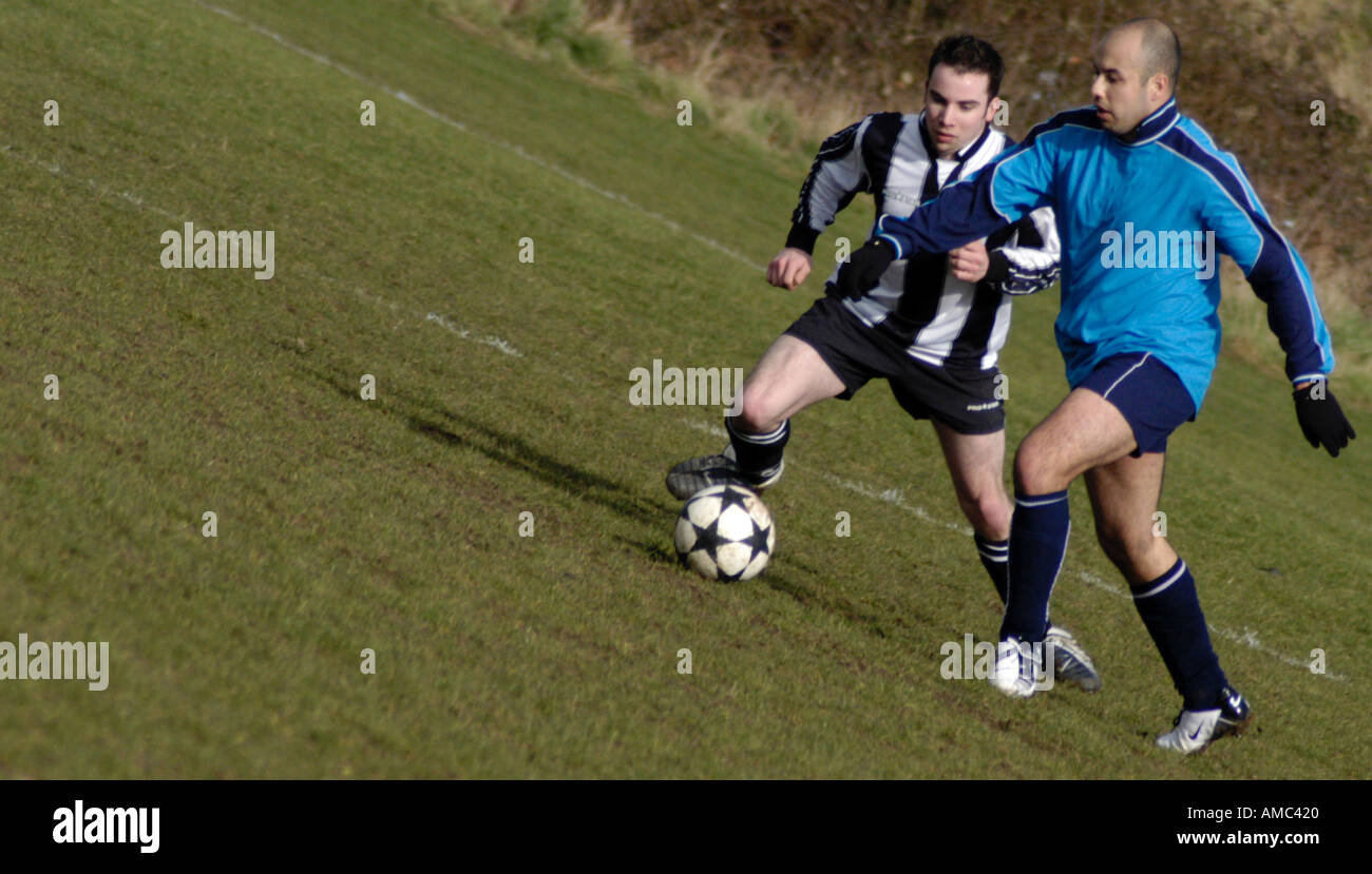 The local football match Stock Photo - Alamy