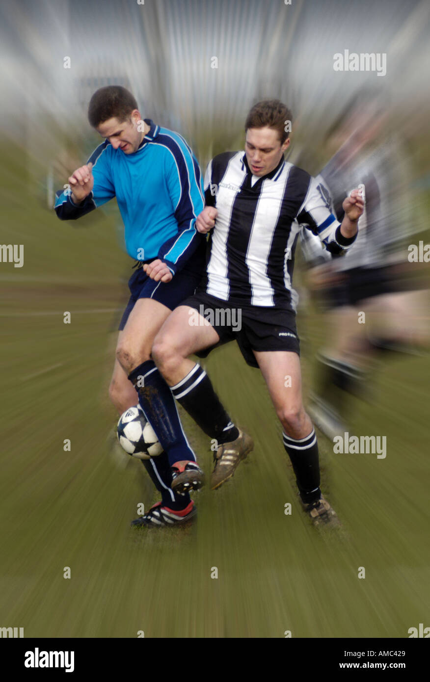 The local football match Stock Photo - Alamy