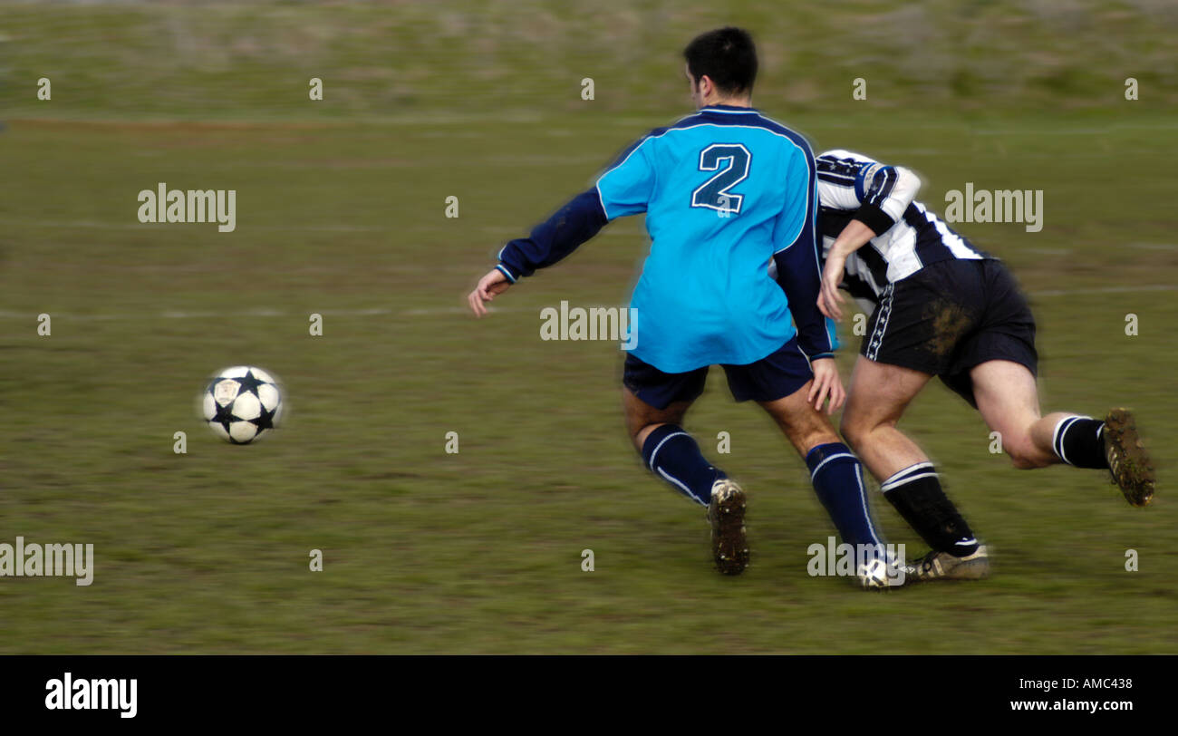 The local football match Stock Photo - Alamy
