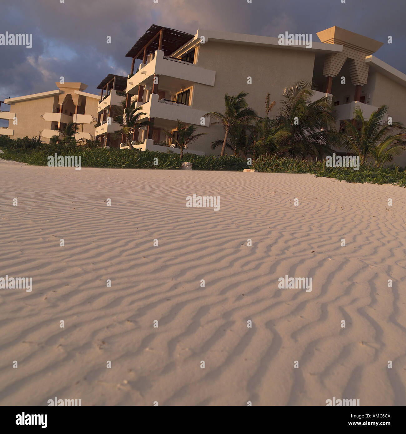 Beach shoreline of the Mexico Mayan Riviera Stock Photo - Alamy
